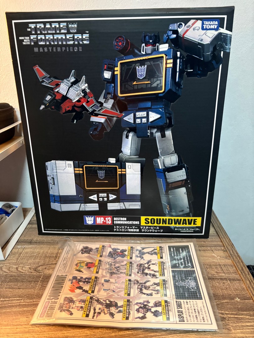 Transformers Soundwave MP-13, Hobbies & Toys, Toys & Games on Carousell