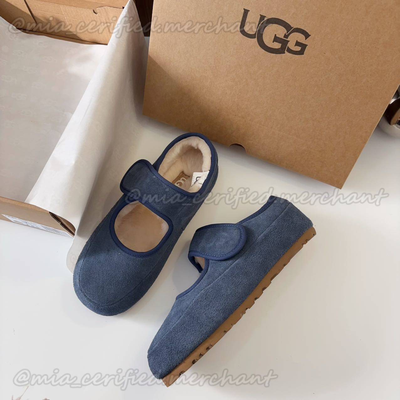 UGG Dopamine Colorway Mary Jane Snow Boots with Buckle Wool Shoes in ...