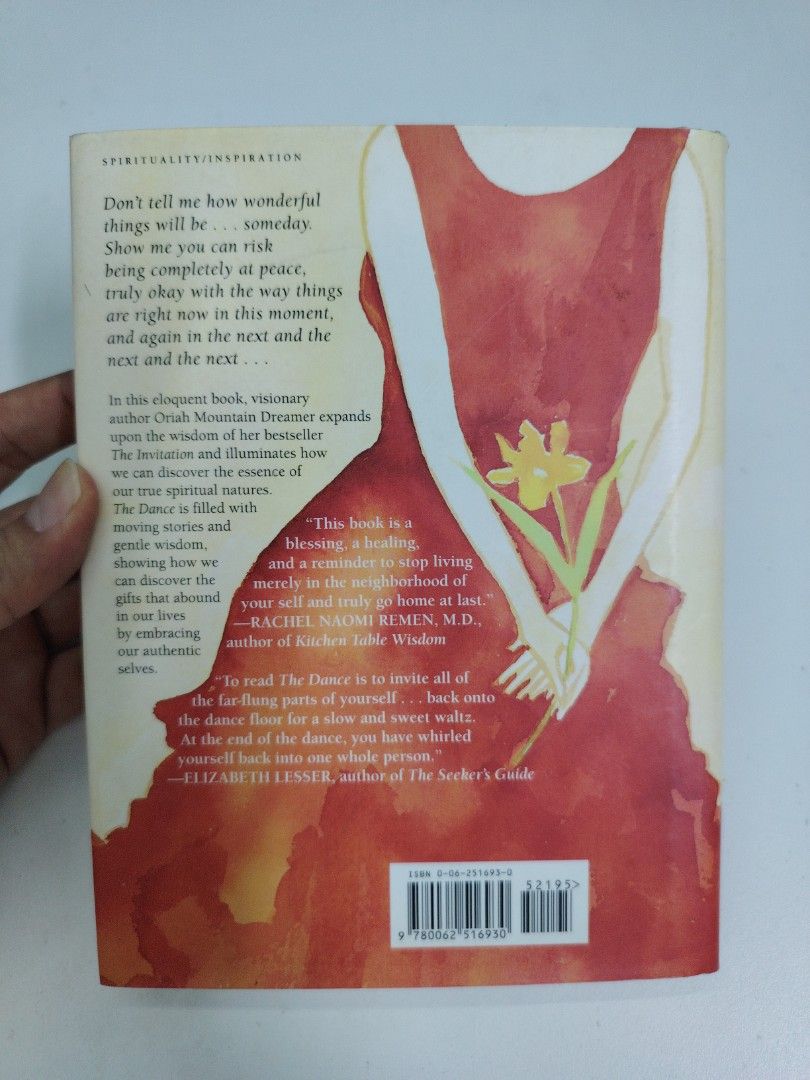 [Used] (Hardcover) The Dance by Oriah Mountain Dreamer (Nonfiction ...