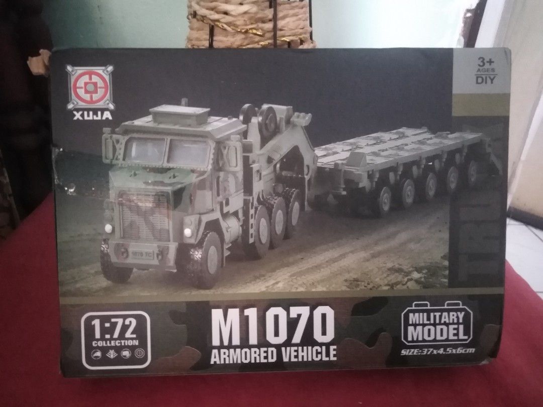 XUJA M1070 Armored Vehicle 1:72 Military Model, Hobbies & Toys, Toys ...