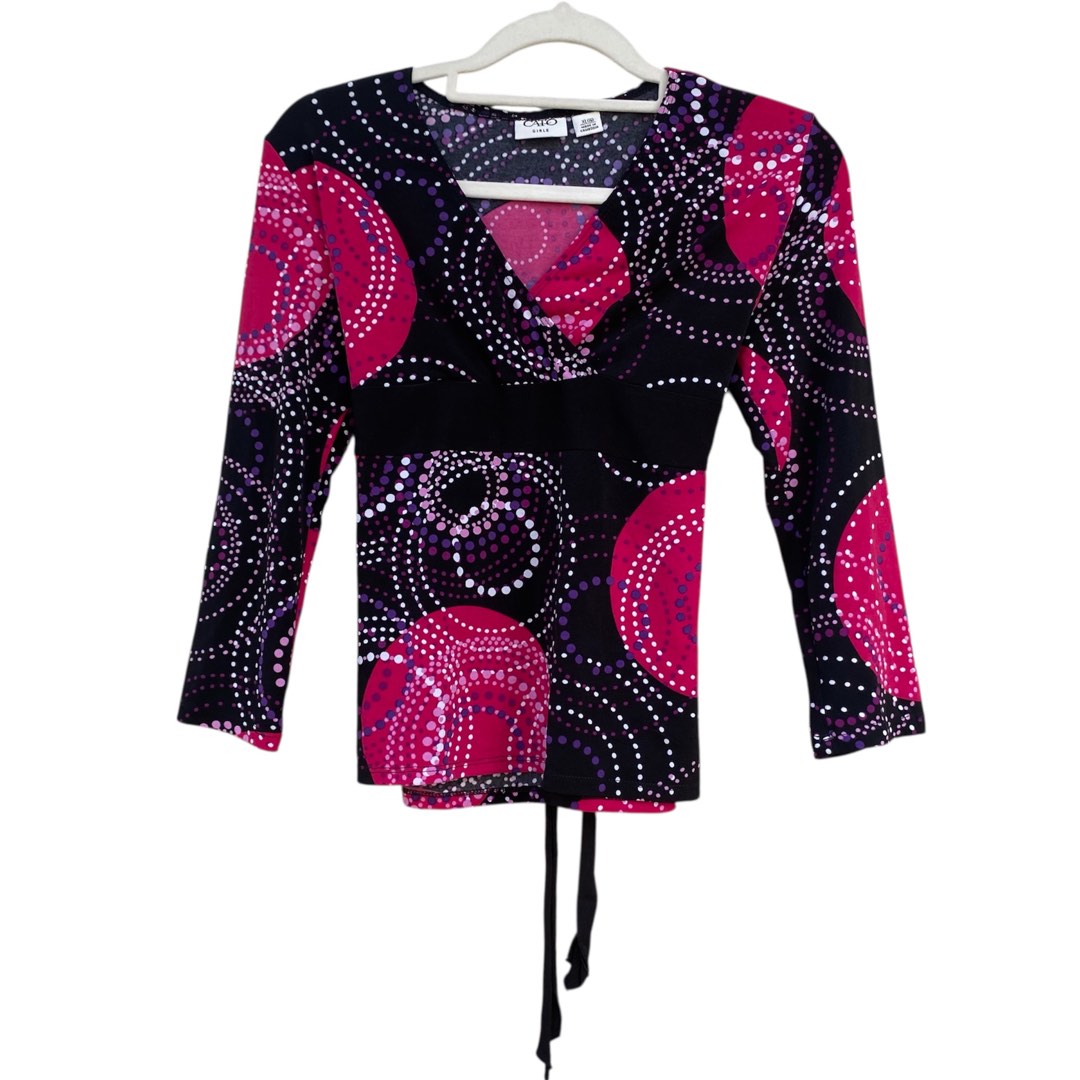 Y2k Cato Girls Blouse size XS, Women's Fashion, Tops, Blouses on Carousell