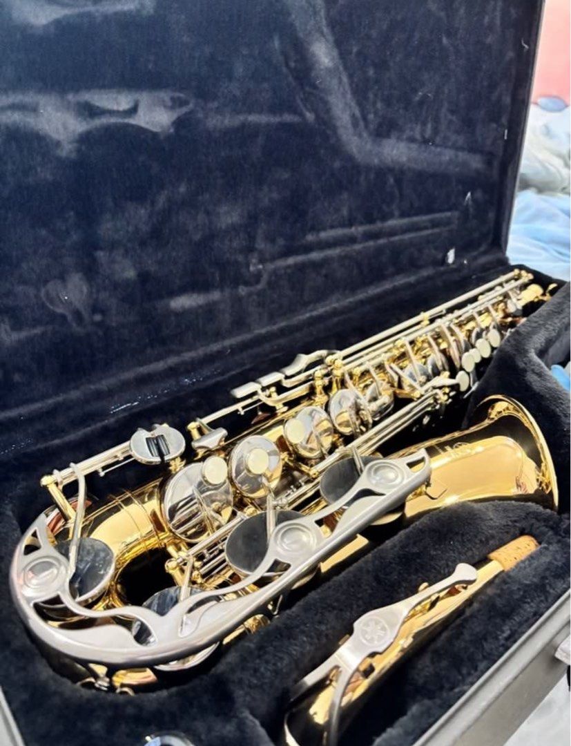 Yamaha Alto Saxophone (YAS-26), Hobbies & Toys, Musical Instruments on ...