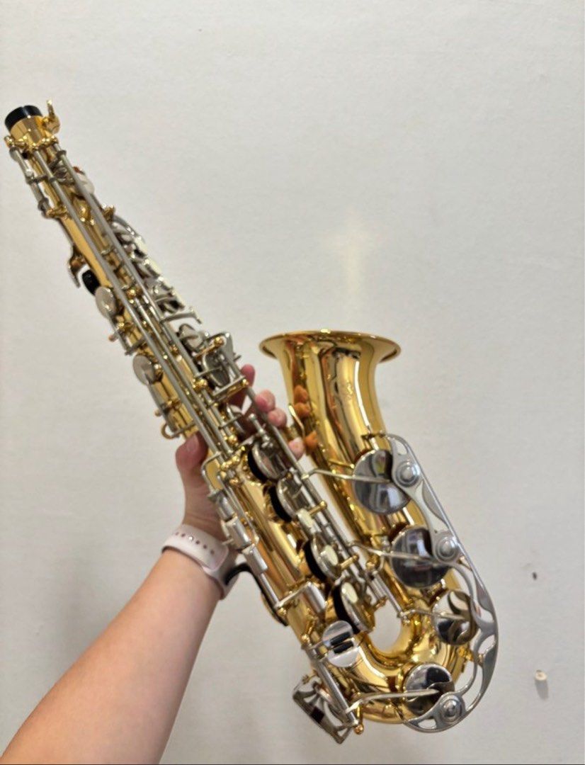 Yamaha Alto Saxophone (YAS-26), Hobbies & Toys, Musical Instruments on ...