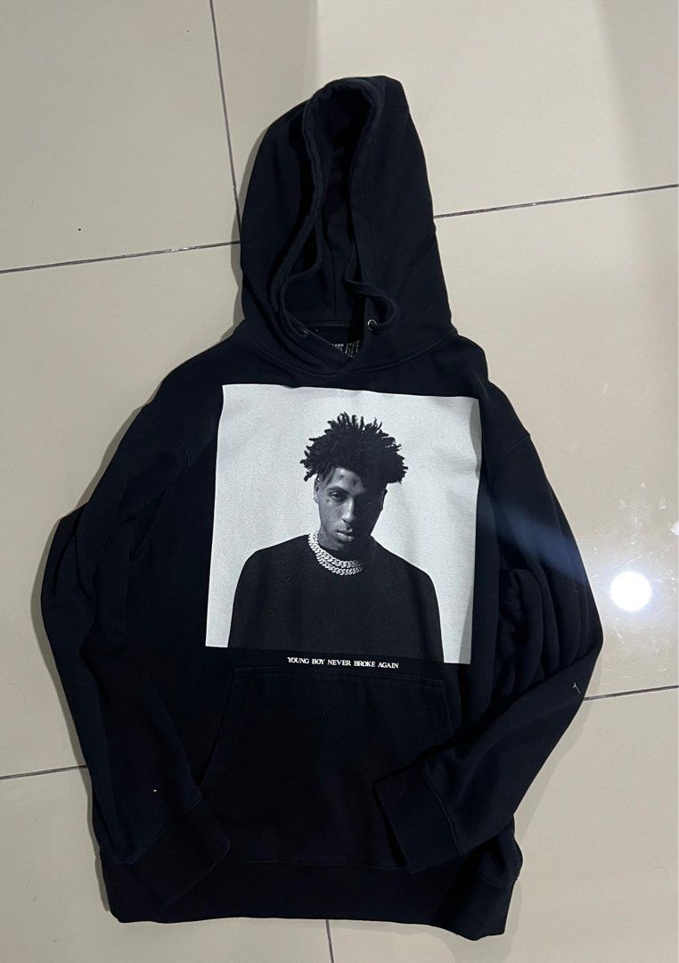 YoungBoy Never Broke Again Hoodie - Medium, Men's Fashion, Tops & Sets ...