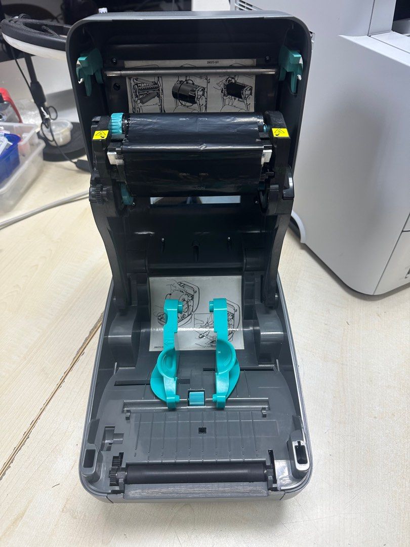 Zebra GX430T 4’ Thermal Transfer Printer w/ New Ribbon, Computers ...