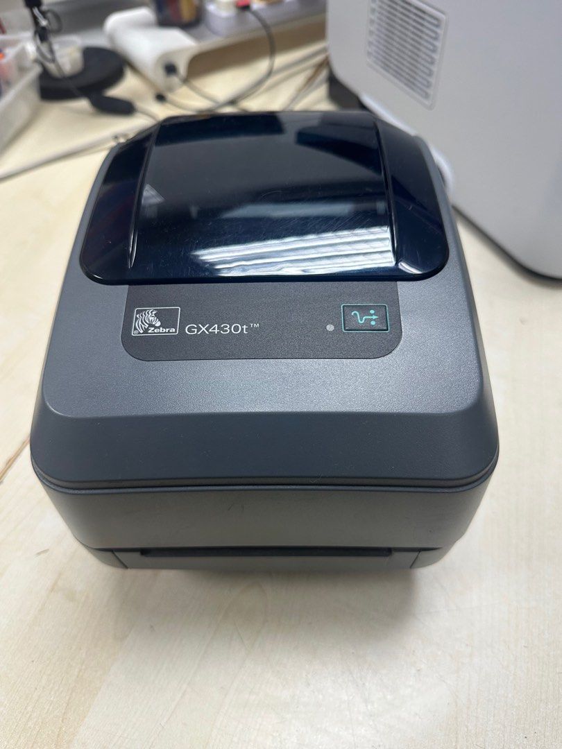 Zebra GX430T 4’ Thermal Transfer Printer w/ New Ribbon, Computers ...