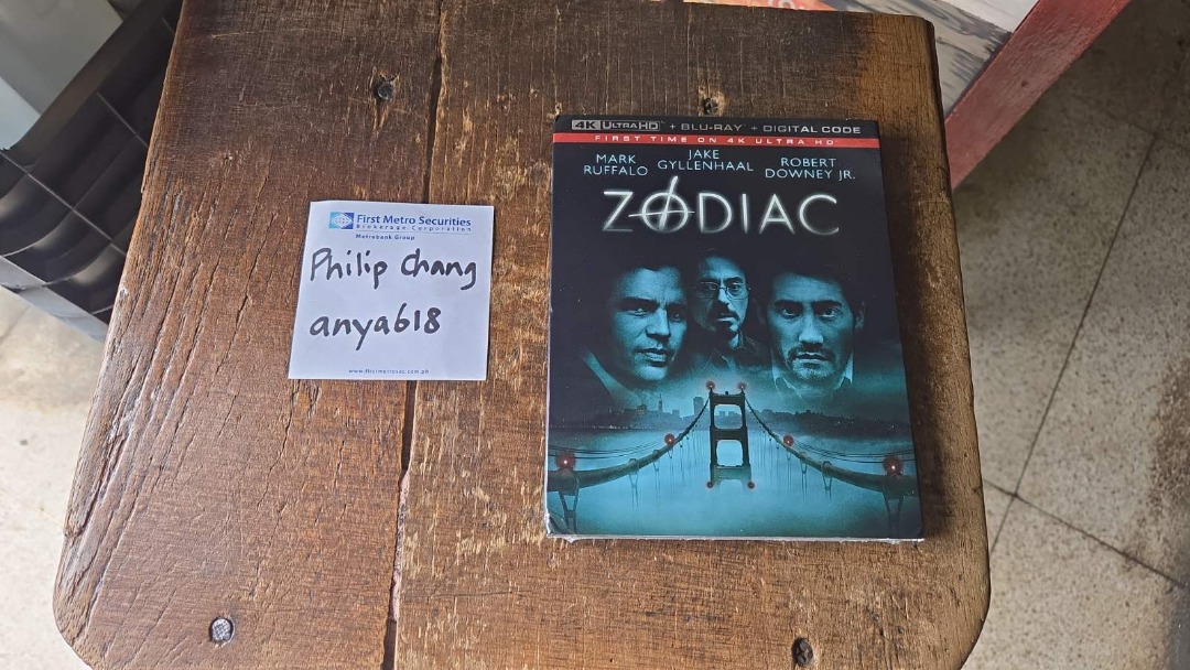 Zodiac (4K Ultra HD + Blu-ray + Digital 4K)(slipcase), Hobbies & Toys ...