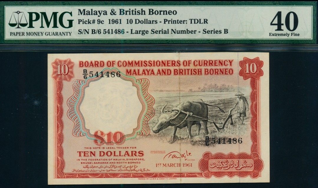 1961 $10 Rare large B Last Prefix B6 🦬🦬🦬 Sharing NFS, Hobbies & Toys ...