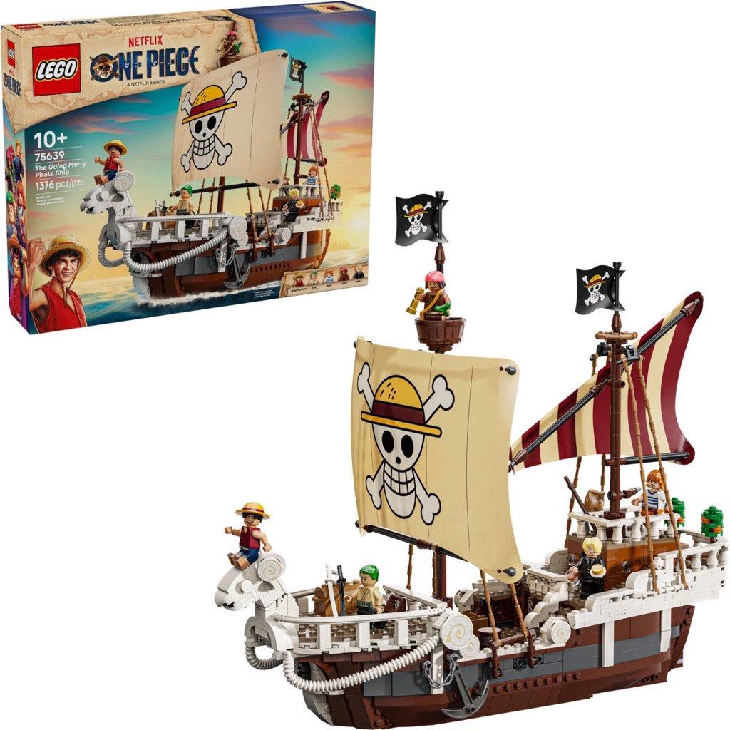 75639 LEGO ONE PIECE The Going Merry Pirate Ship (Box Minor Dented ...
