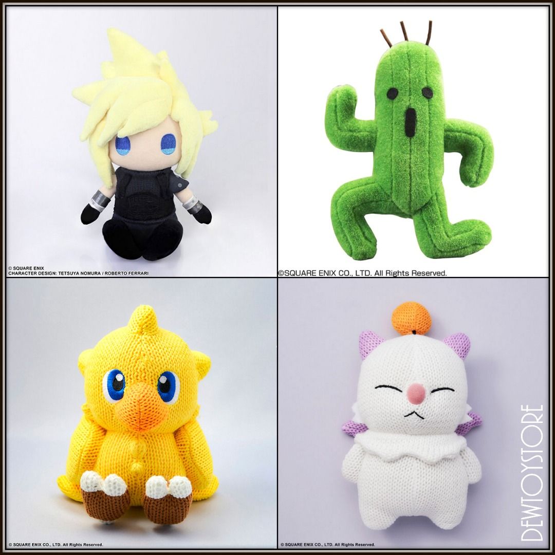 ⭐ [𝗣𝗿𝗲-𝗼𝗿𝗱𝗲𝗿] Square Enix Plushie Plush Soft Toy (Reissue) - Final ...
