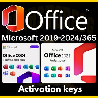 🔥 Preferred Seller with 6,000s Reviews🔥 Microsoft Office 2024 / 2021 ...