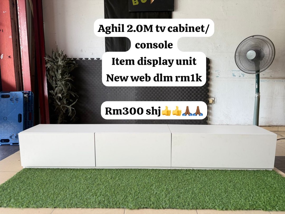 Aghil 2.0M TV Cabinet/Console, Furniture & Home Living, Furniture, TV ...