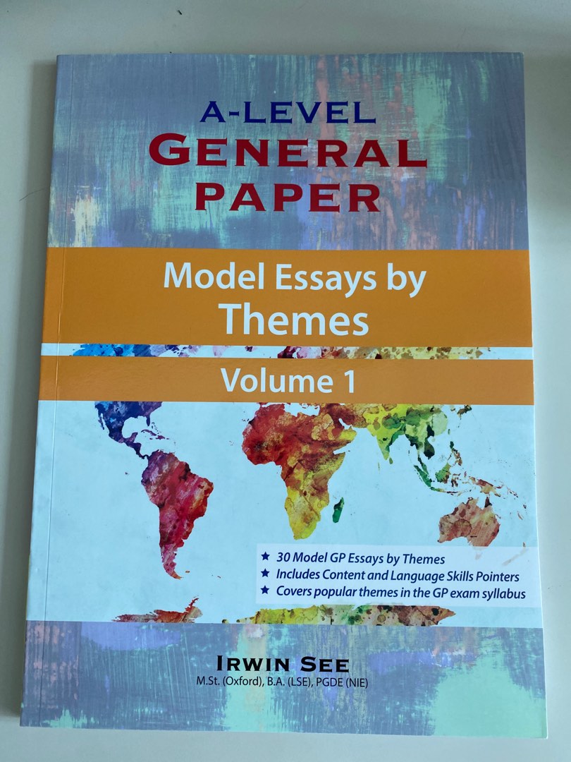 A Level General Paper Model Essays by Themes Volume 1, Hobbies & Toys ...