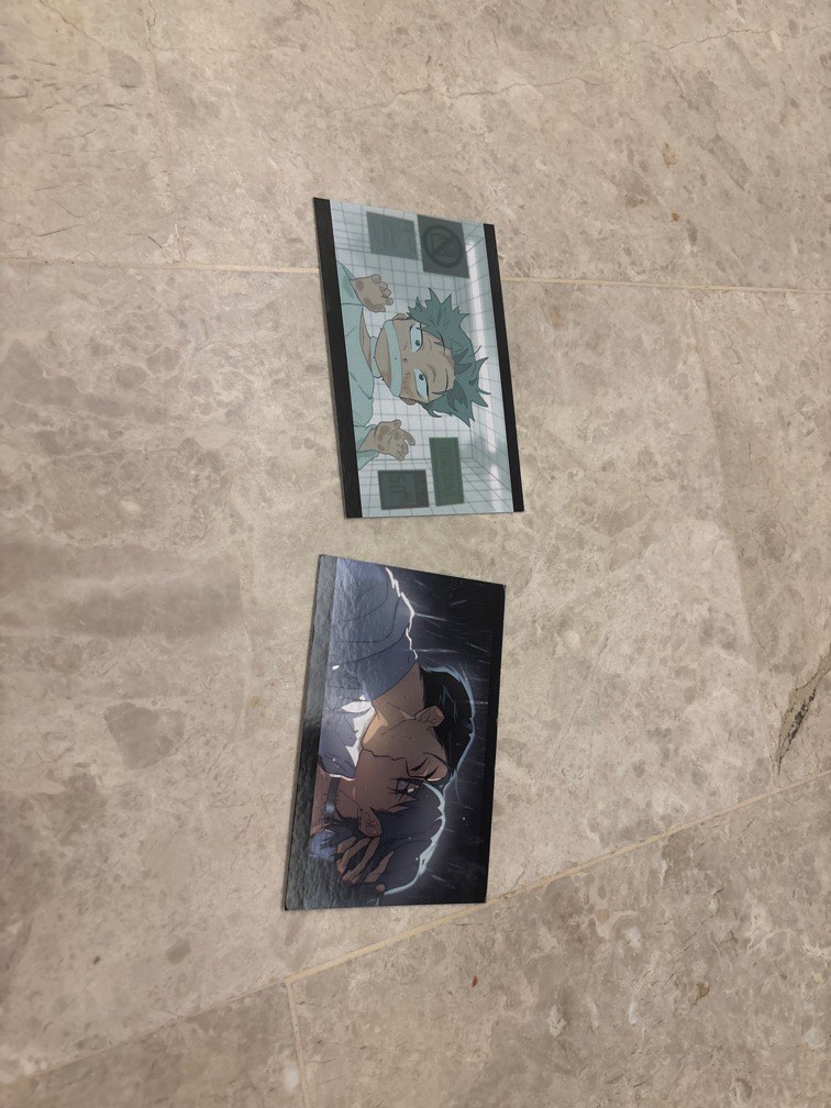 Alien Stage Aniplus Cafe Postcards - Baby Till and Ivan Till, Hobbies ...