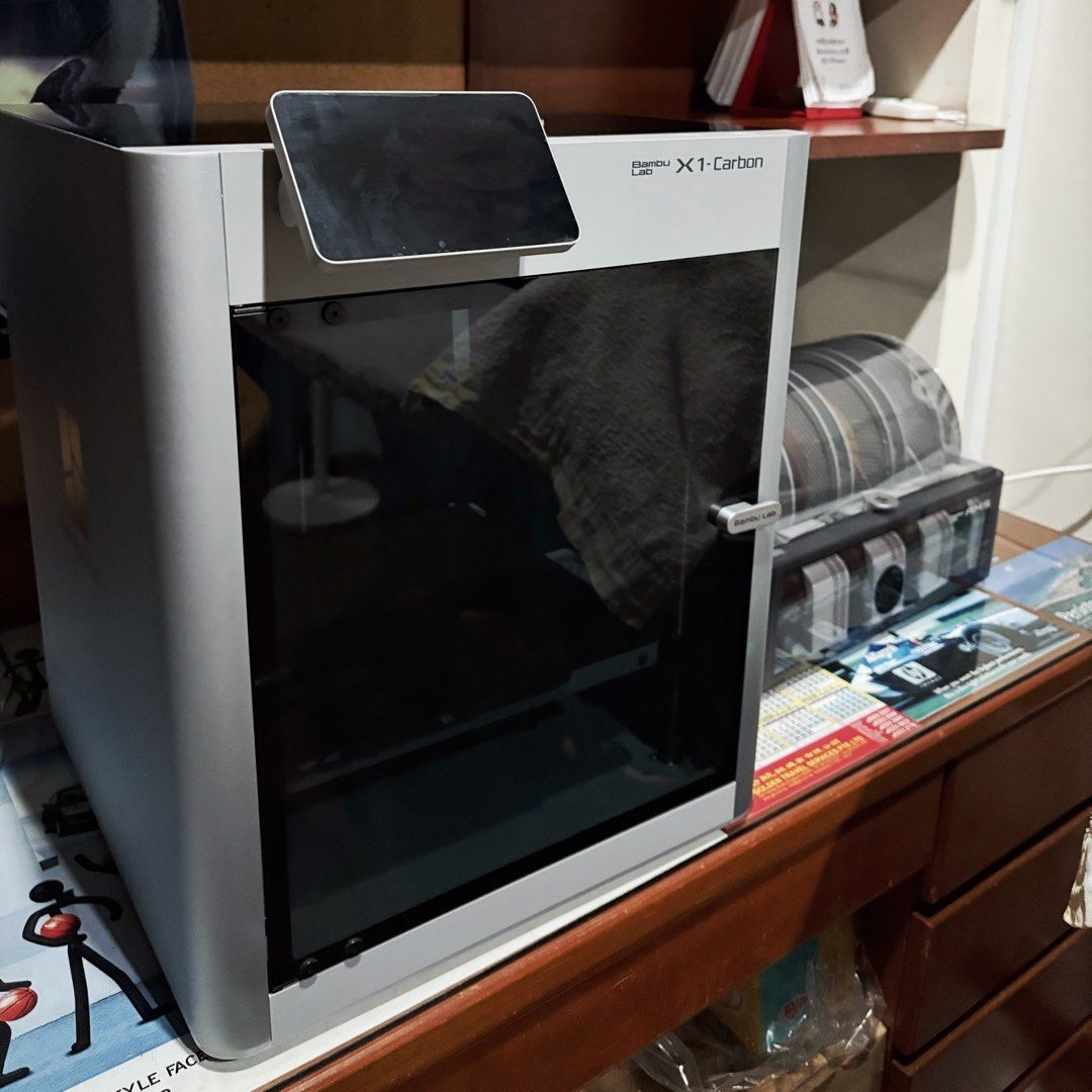 Bambu Lab X1C 3D Printer with AMS, Computers & Tech, Printers, Scanners ...