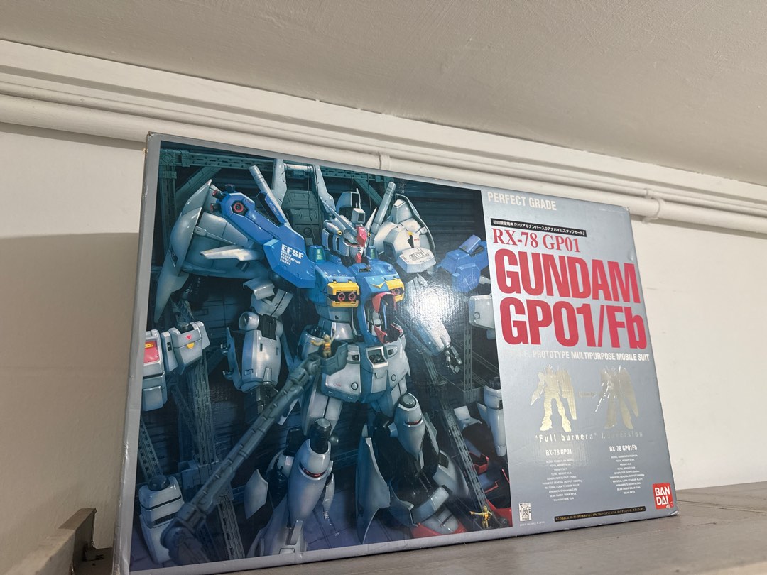 Bandai Perfect Grade RX-78 GP01 Gundam GP01/Fb Model Kit, Hobbies ...