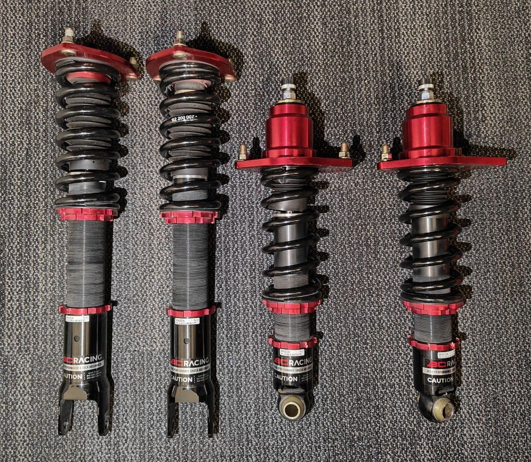 BC Racing V1 Series Coilover (For Mk3 MX-5 Miata, NC), Car Accessories ...