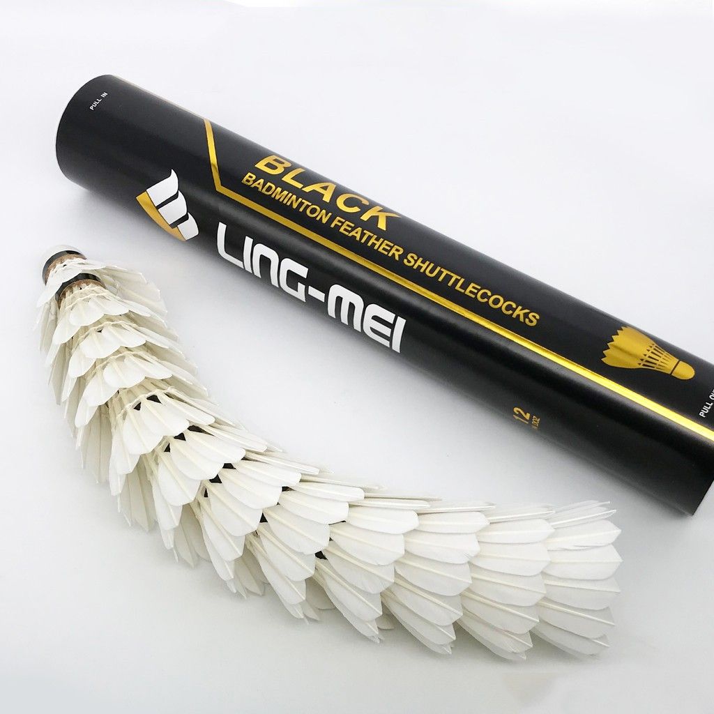 Ling Mei Black 77 Badminton Shuttlecock, Sports Equipment, Sports ...