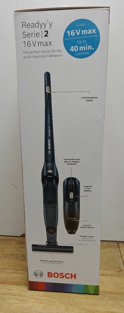 Bosch Readyy'y Serie 2 16V max 無線吸塵機, 家庭電器, 吸塵機 ＆ 家居清潔電器 - Carousell