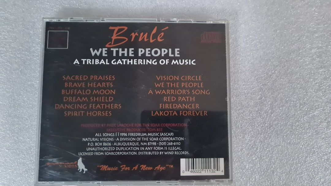 Brulé - We The People: A Tribal Gathering of Music CD, Hobbies & Toys ...