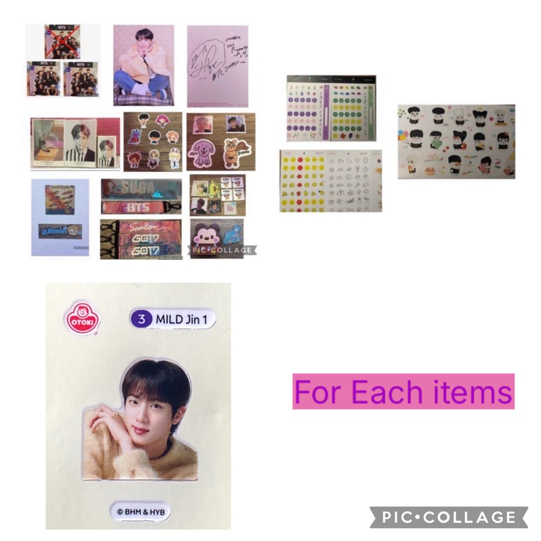 BTS Itmes, Hobbies & Toys, Memorabilia & Collectibles, K-Wave on Carousell