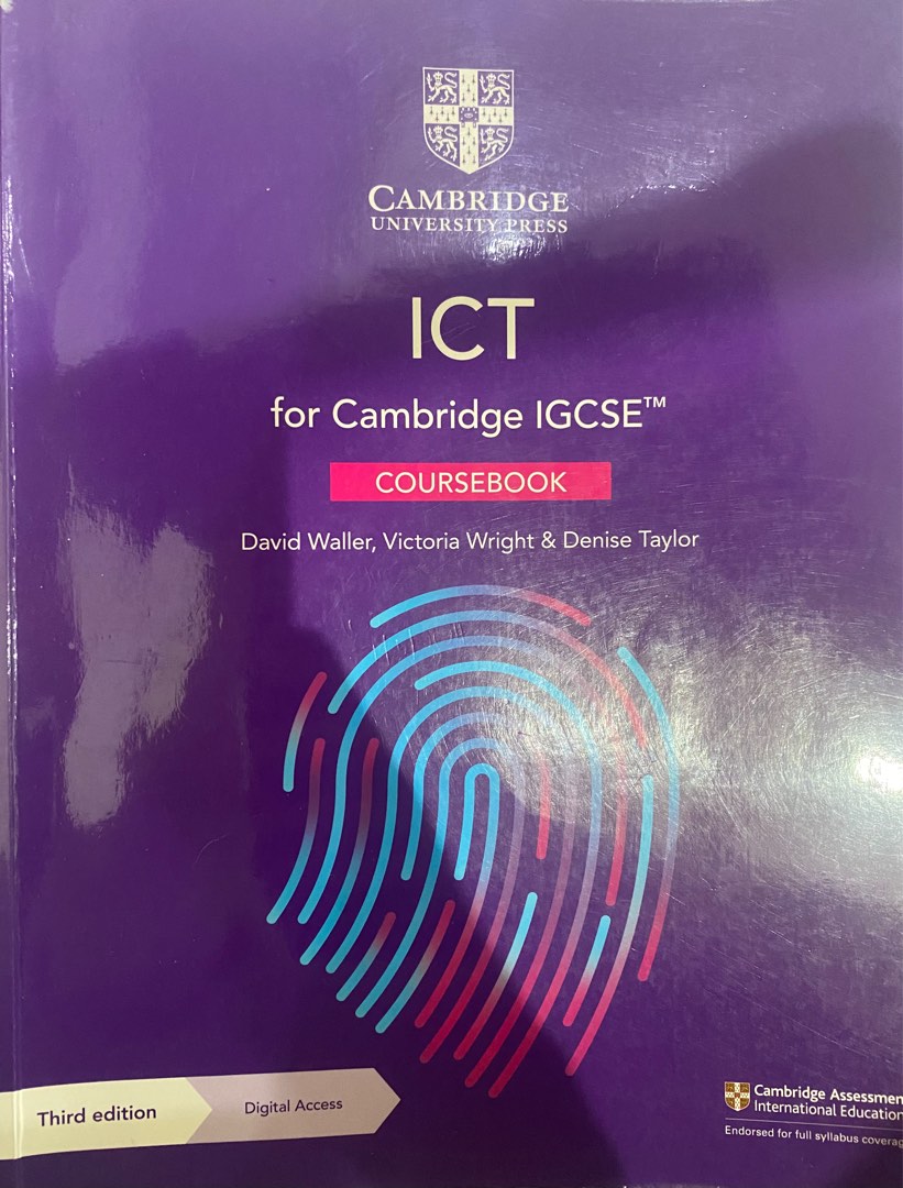 Cambridge IGCSE ICT Coursebook, Hobbies & Toys, Books & Magazines, Textbooks on Carousell