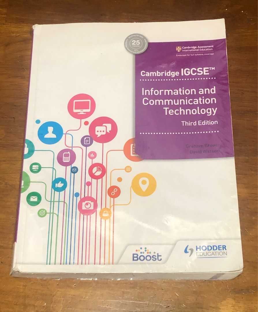 Cambridge IGCSE Information and Communication Technology Textbook ...