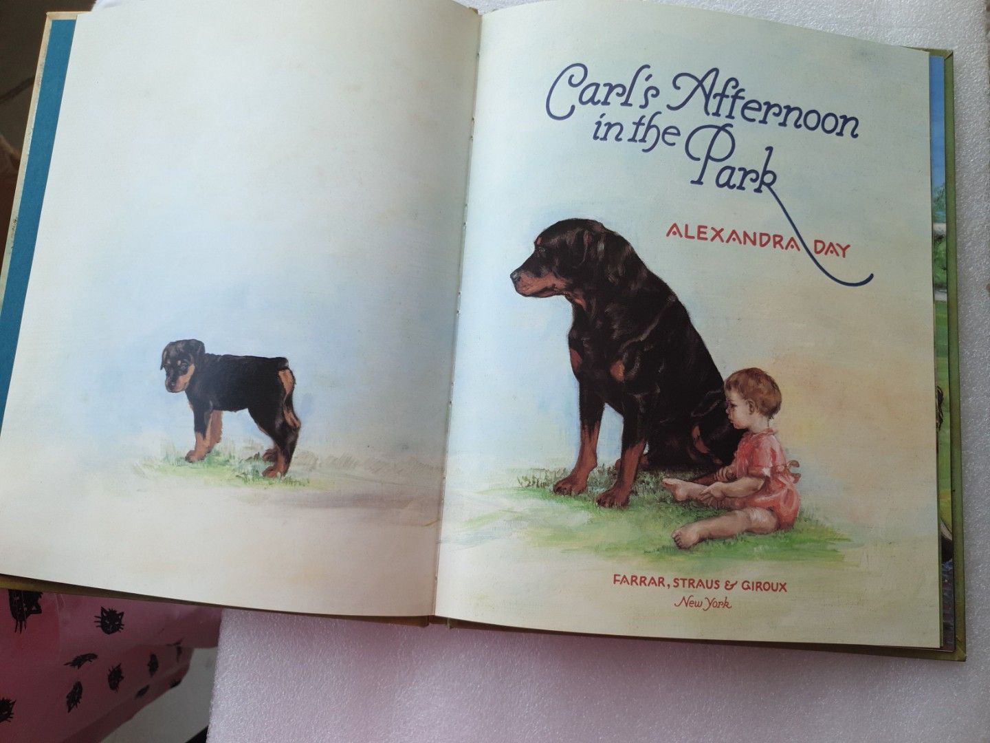 Carl's Afternoon in the Park by Alexandra Day, Hobbies & Toys, Books ...