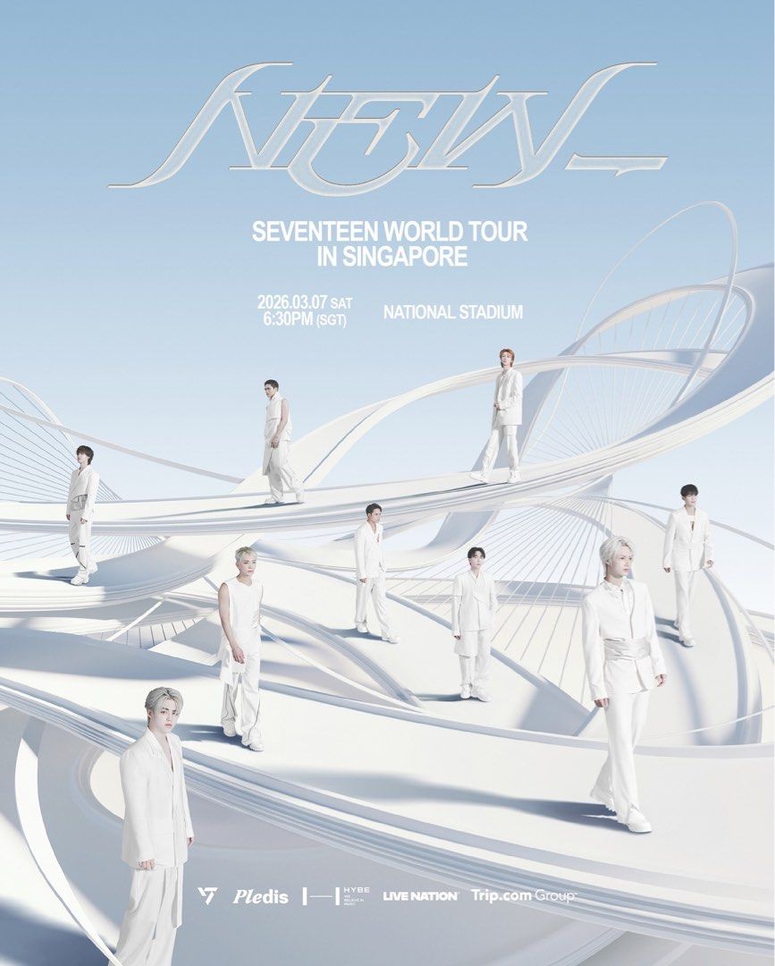 [VIP / CAT1 / CAT2 / CAT4] SEVENTEEN WORLD TOUR 2026 [NEW_] - Singapore ...
