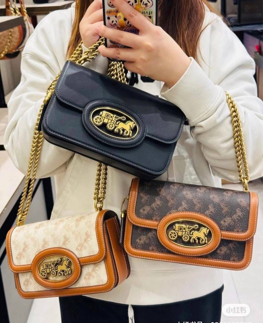 Coach Hero Shoulder Bag, Women's Fashion, Bags & Wallets, Shoulder Bags ...