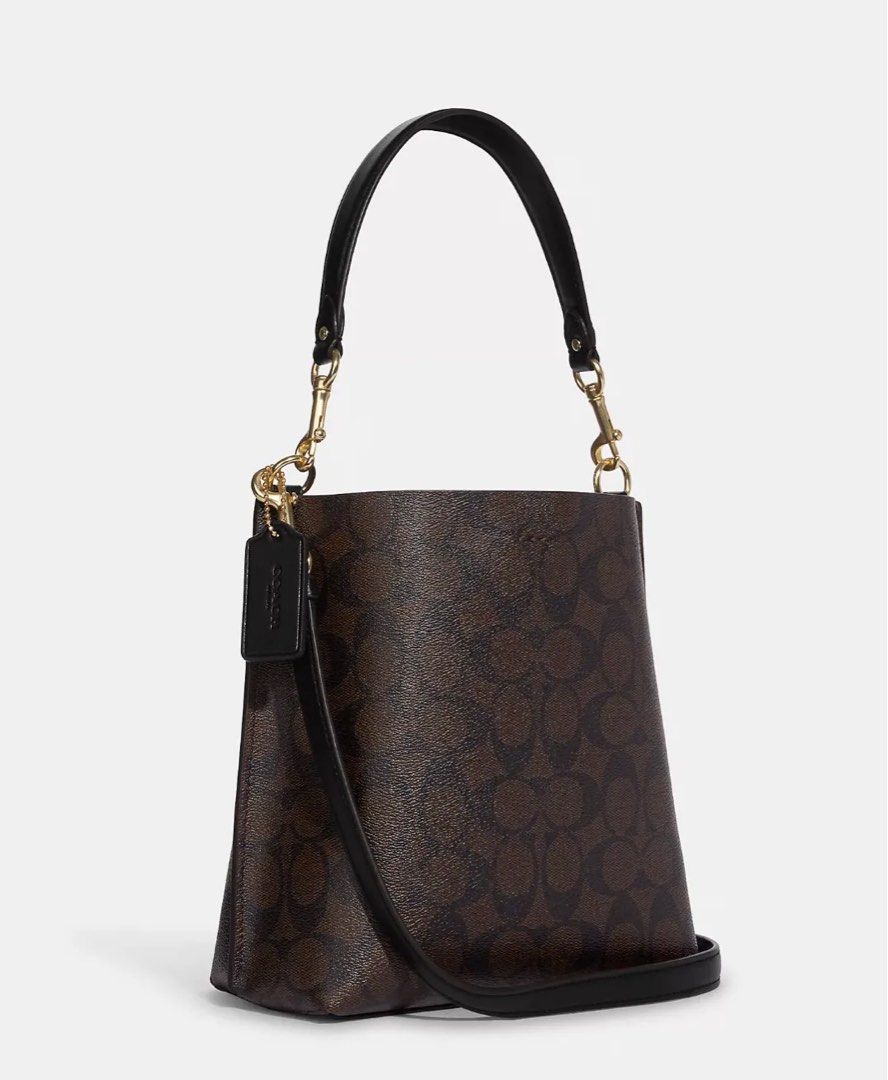 Coach Signature Bucket Bag, Luxury, Bags & Wallets on Carousell