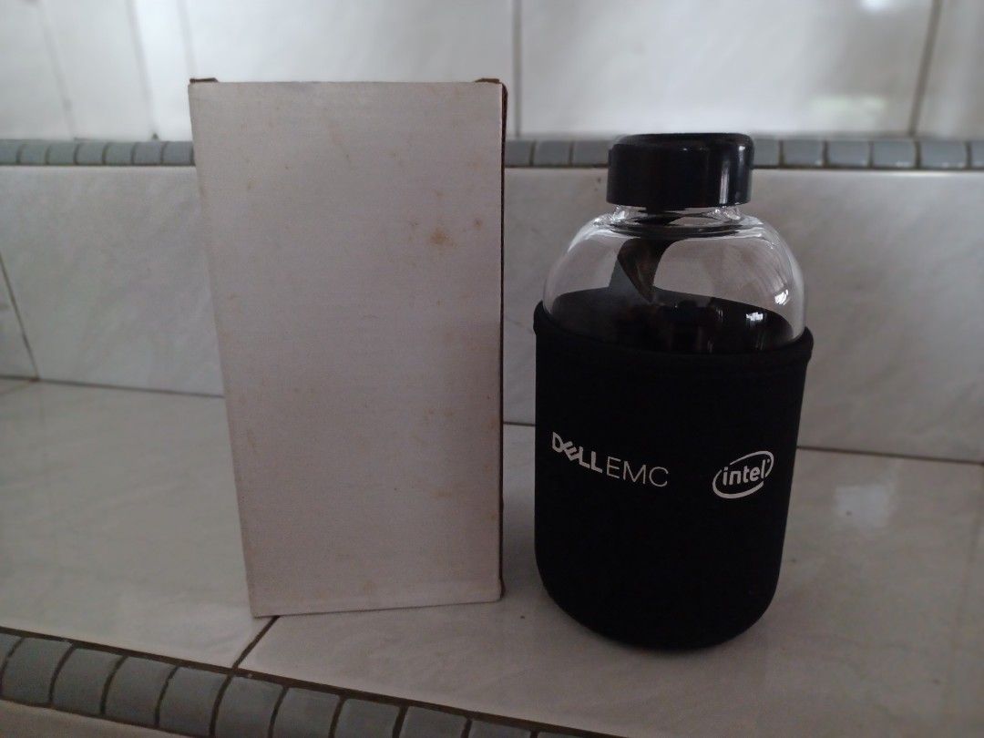Dell EMC Intel Glass Water Bottle, Furniture & Home Living, Kitchenware ...