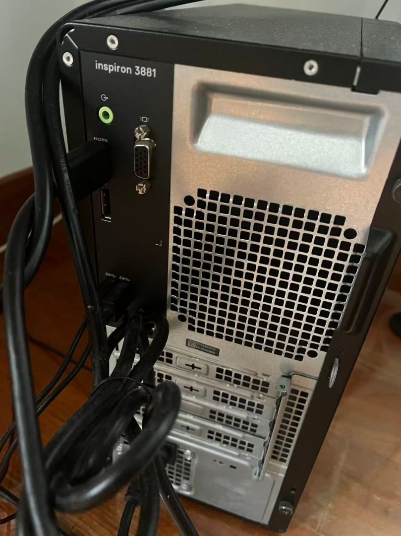 Dell Inspiron 3881 Desktop PC - with 24 inches HD monitor +Cannon ...