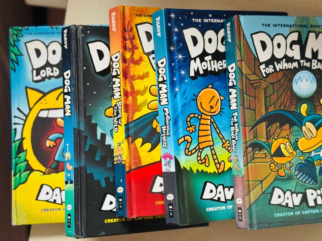 Dog Man Book Series by Dav Pilkey, Hobbies & Toys, Books & Magazines ...