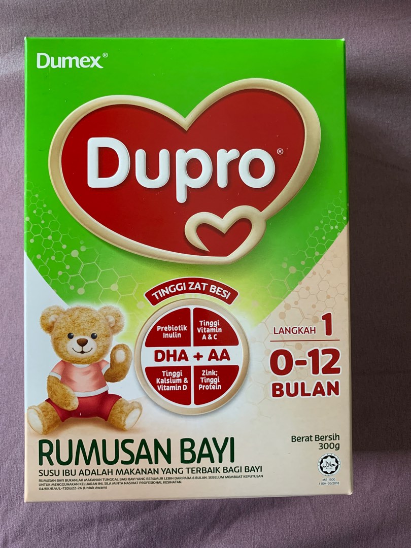 Dumex Dupro 1 Infant Formula (0-12 Months), Babies & Kids, Nursing ...