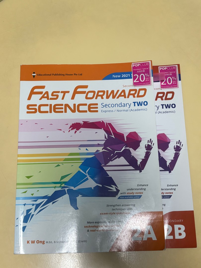 Fast Forward Science Secondary Two Textbook, Hobbies & Toys, Books ...