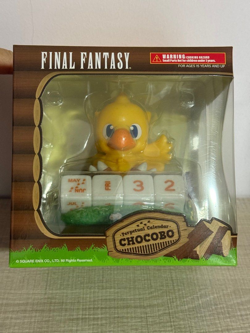 Final Fantasy Chocobo Perpetual Calendar, Hobbies & Toys, Toys & Games ...