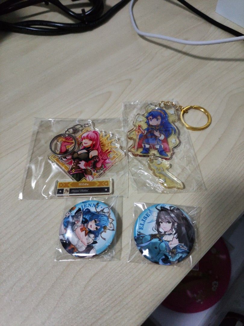 Fire Emblem Acrylic Keychains & Badges, Hobbies & Toys, Memorabilia ...