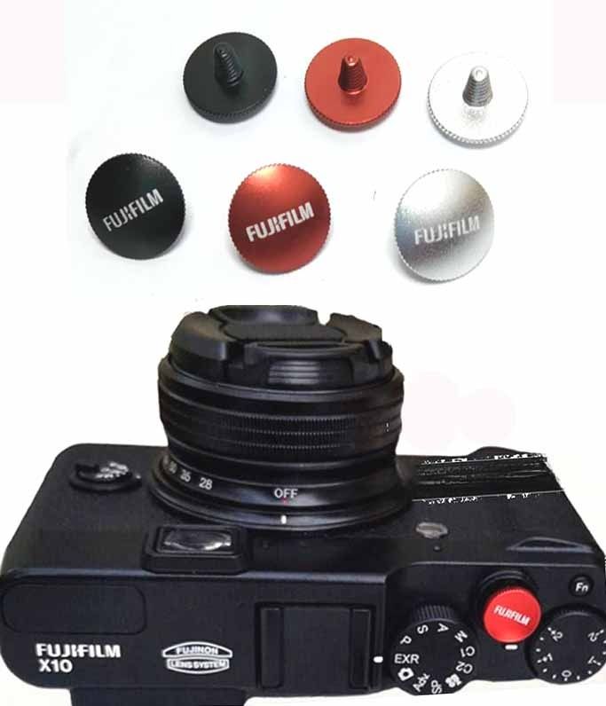 Fujifilm Metal Soft Touch Shutter Release Button for Mirrorless DSLR SLR TLR range finder film ...