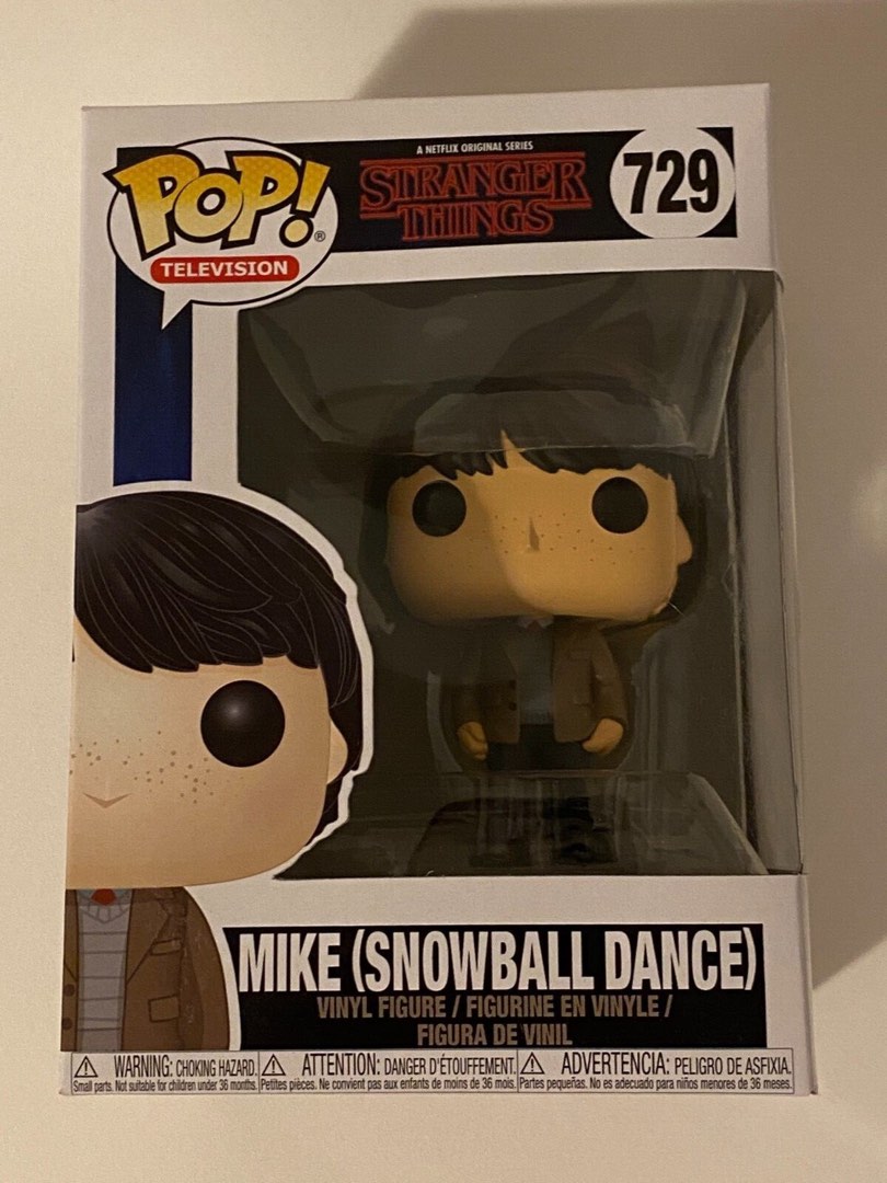 Funko Pop! Stranger Things Mike (Snowball Dance) #729, Hobbies & Toys ...