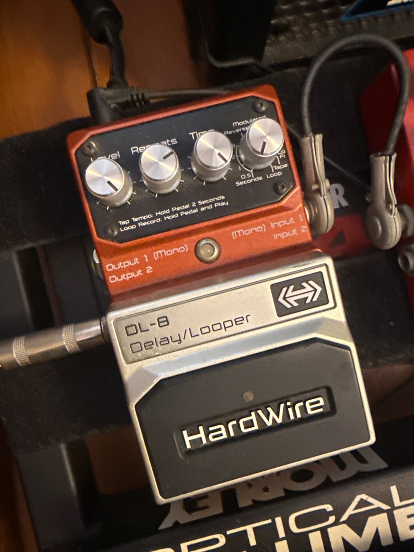 HardWire DL-8 Delay/Looper Guitar Pedal, Hobbies & Toys, Music & Media ...