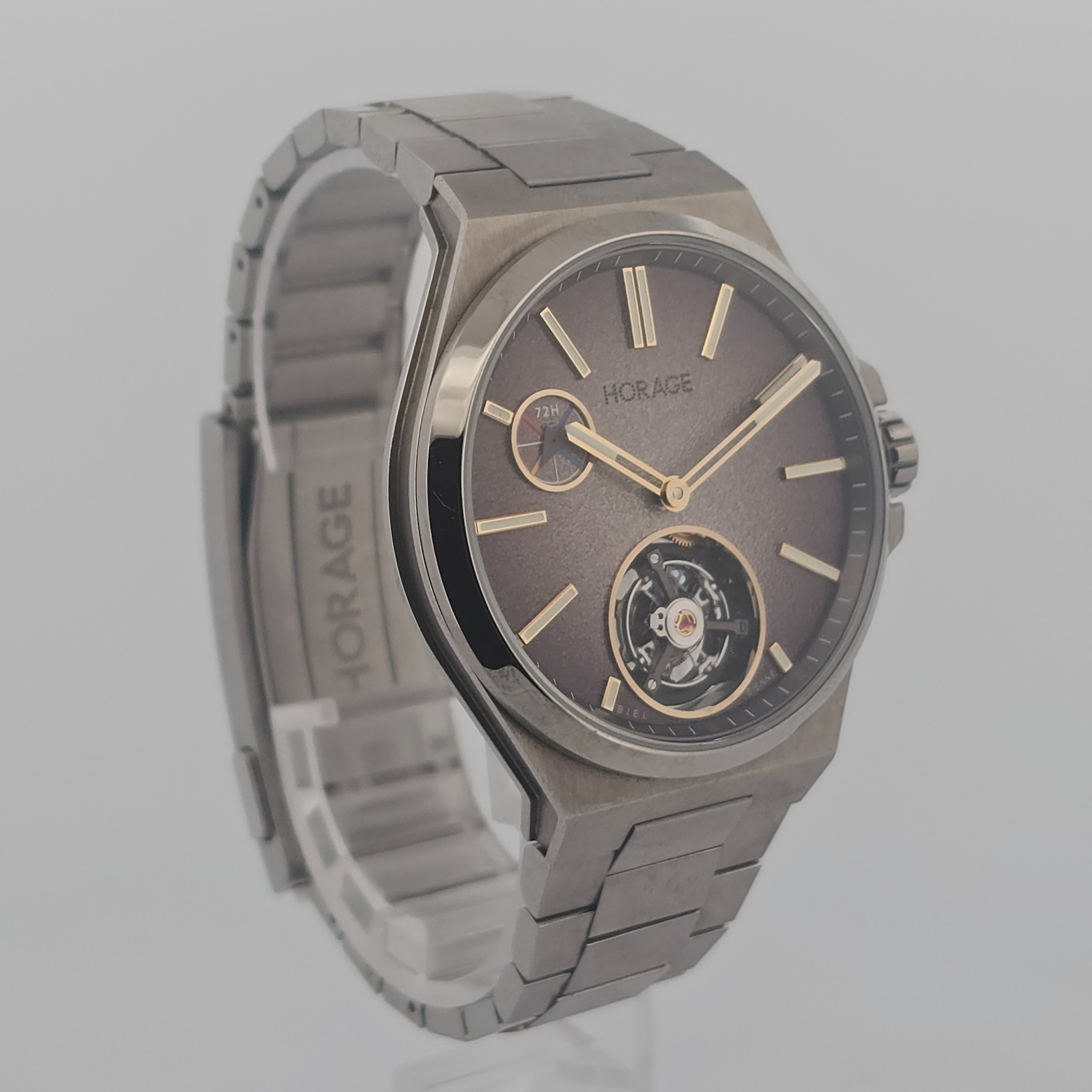 Horage Autark Tourbillon grey 40mm, Luxury, Watches on Carousell