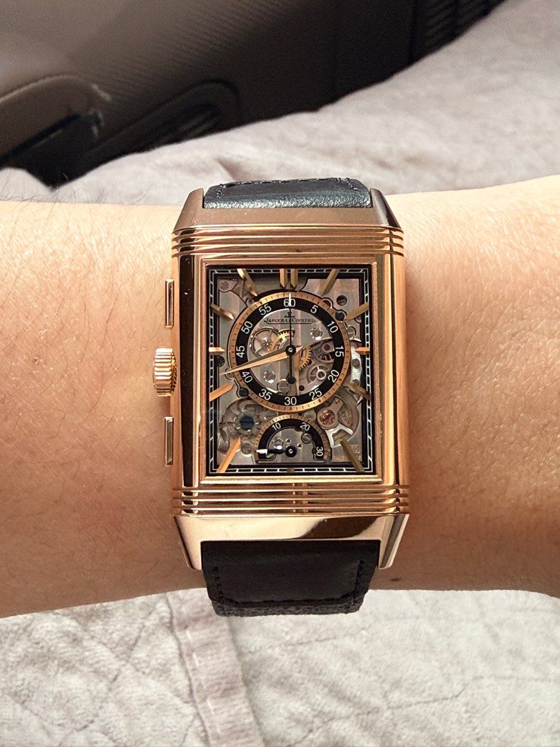 Jaeger-LeCoultre Reverso Tribute Chronograph full set, Luxury, Watches ...