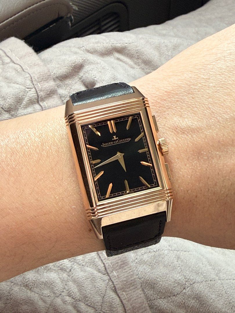 Jaeger-LeCoultre Reverso Tribute Chronograph full set, Luxury, Watches ...