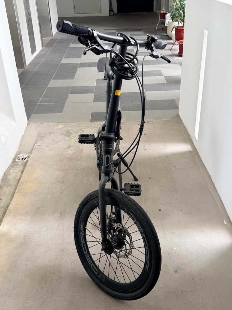 Java zelo Folding Bike - Black, Sports Equipment, Bicycles & Parts ...