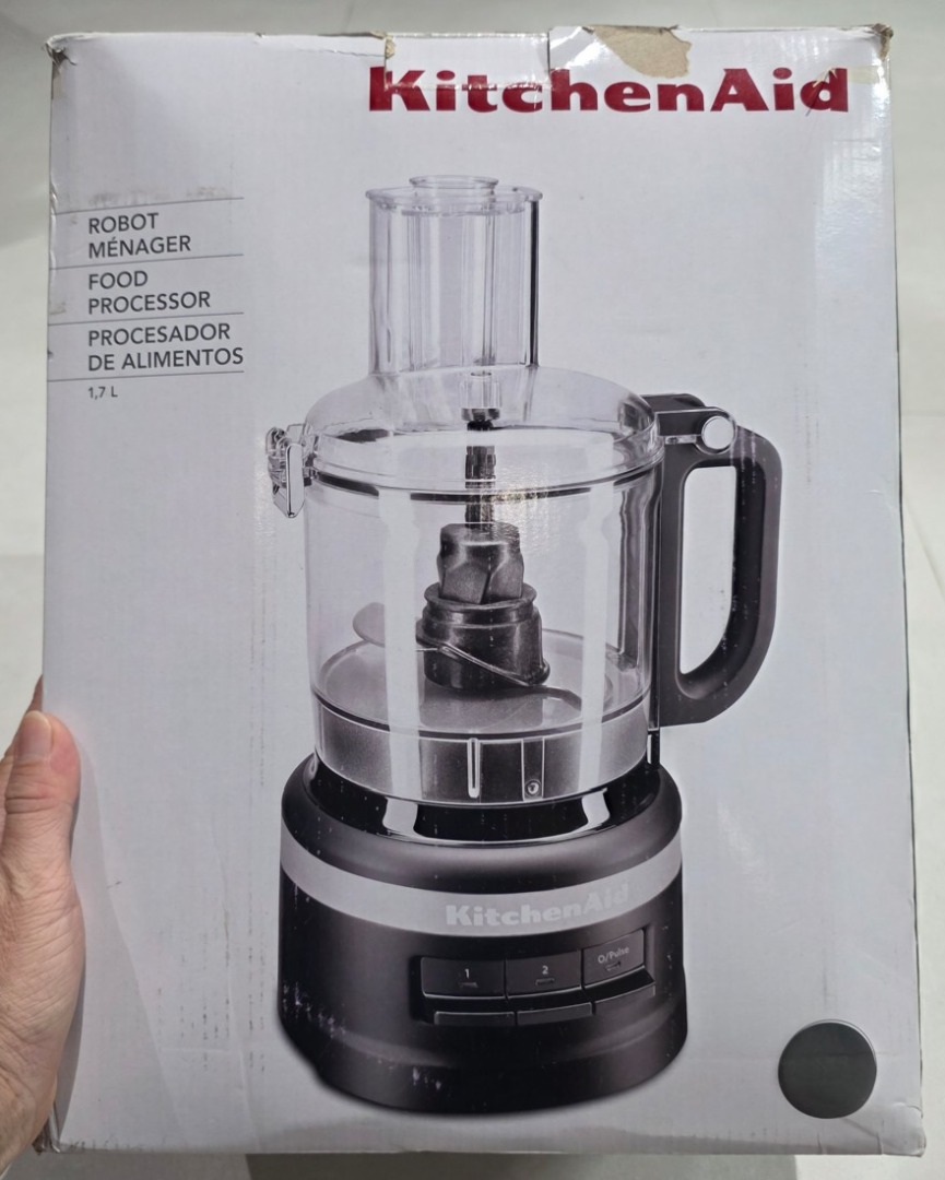 KitchenAid 1.7L Food Processor Matte Black (Brand New), TV & Home ...