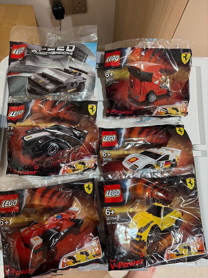 Lego Vpower Ferrari Sets, Hobbies & Toys, Toys & Games on Carousell