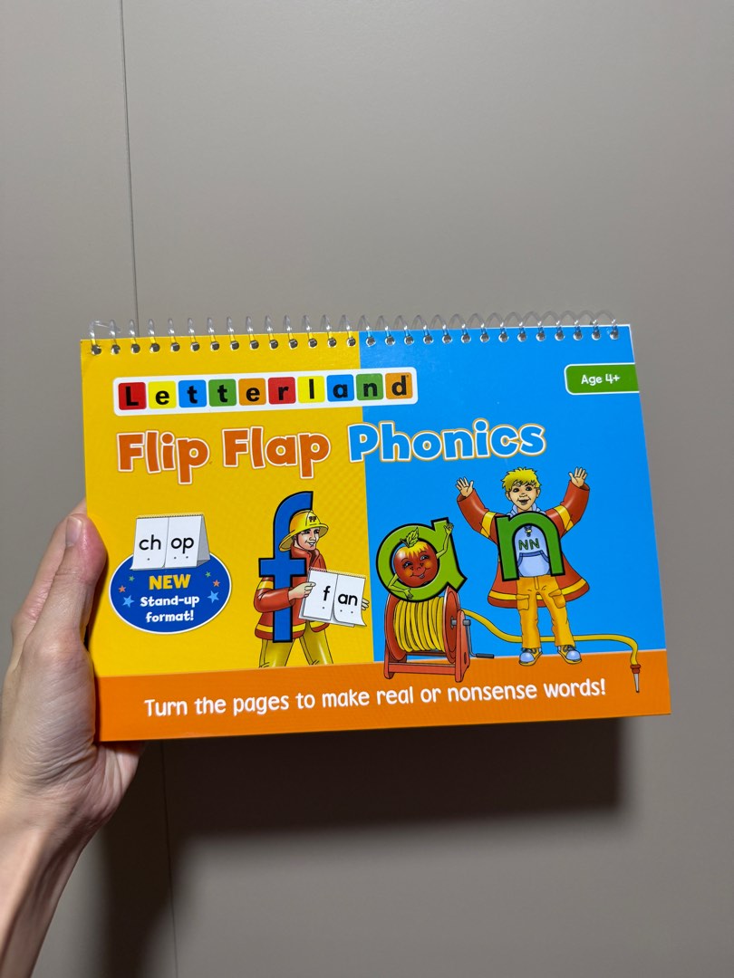 Letterland Flip Flap Phonics Book, Hobbies & Toys, Books & Magazines ...