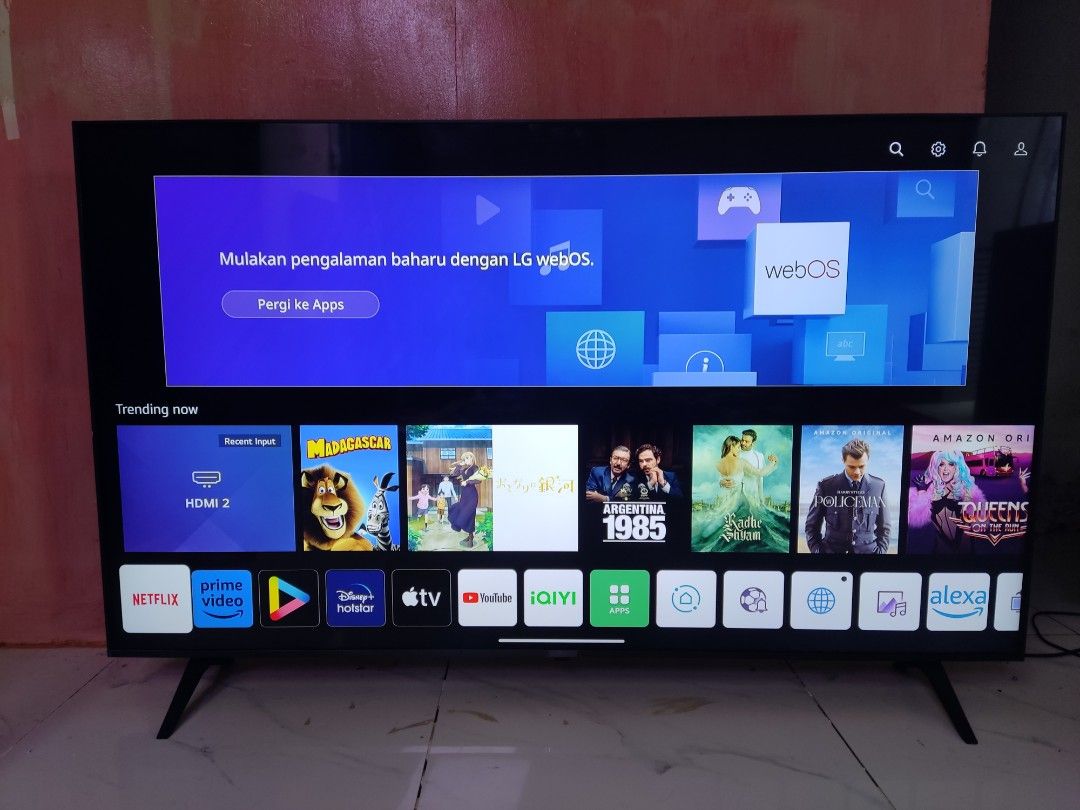 LG Smart TV with webOS 50 Inch 4k Ultra HDr, TV & Home Appliances, TV ...