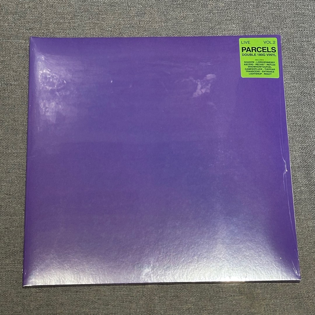 (LP) Parcels - Live Vol.2 (Double 180g Vinyl), Hobbies & Toys, Music ...